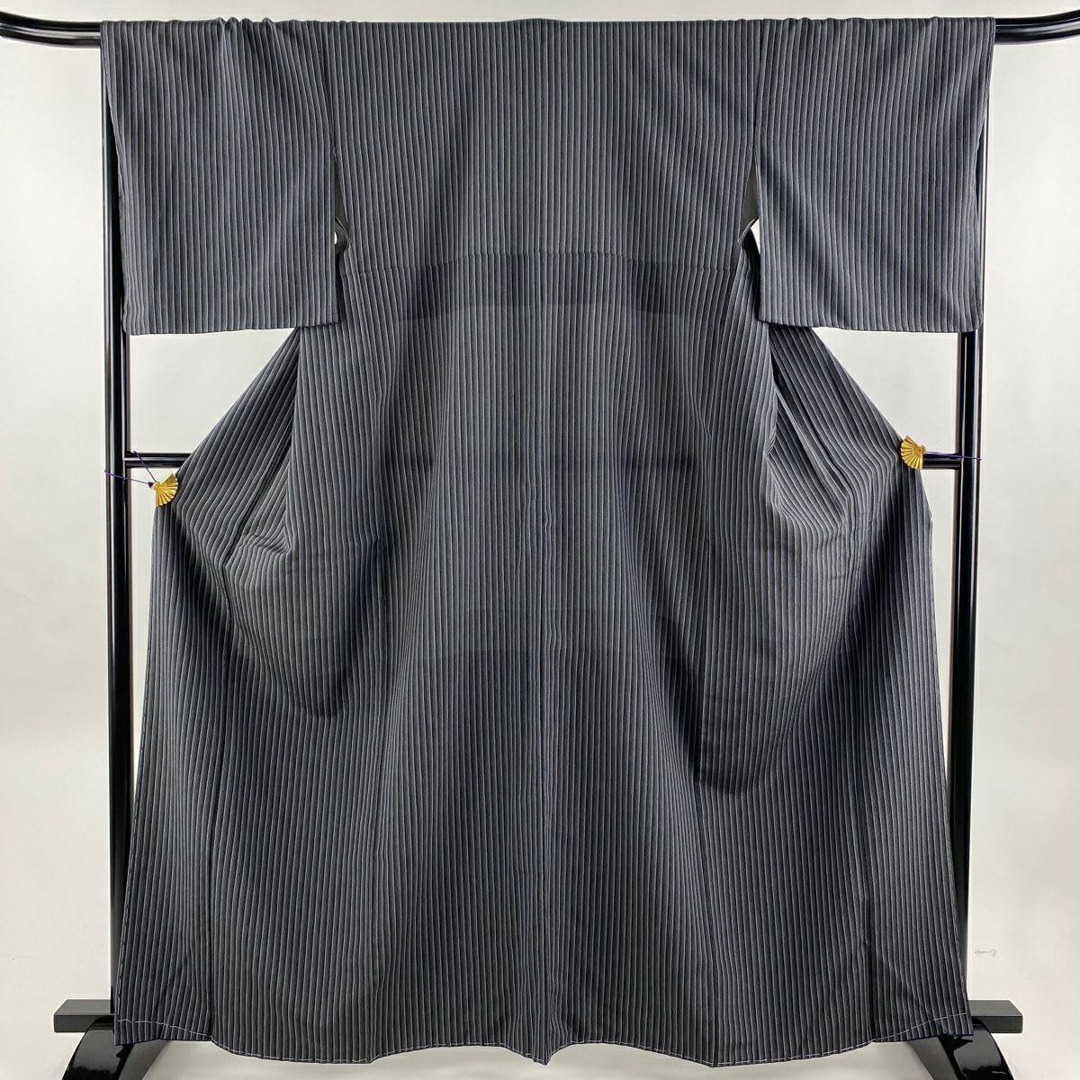 塩沢紬 身丈168.5cm 裄丈68cm L 袷 袋帯セット 証紙あり うさぎ 塩沢紬 身丈168.5cm 裄丈68cm L 袷 袋帯セット 証紙あり うさぎ